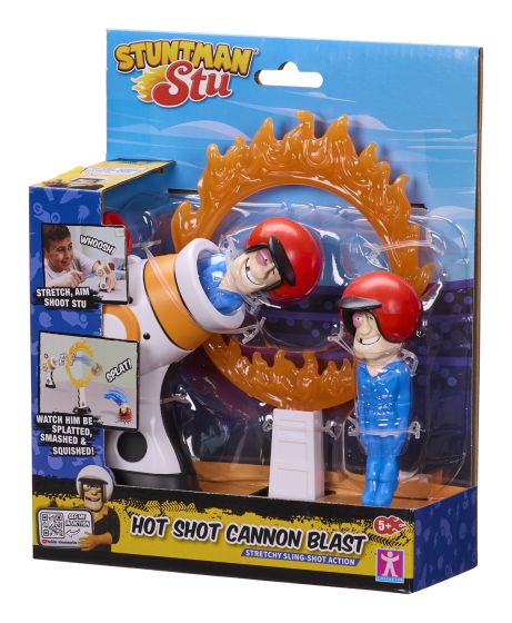 Stuntman STU Hot Shot Cannon Blast – Fun Gifts